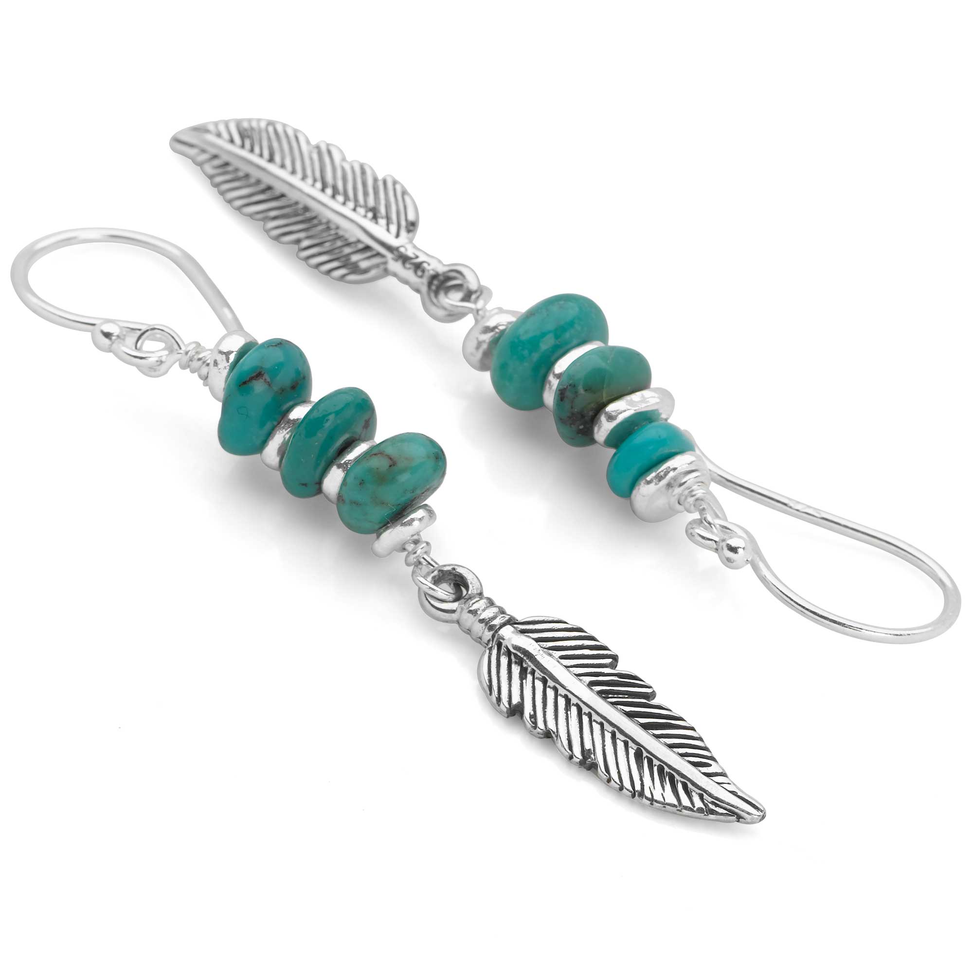 Apache Turquoise Earrings – Silver Australia