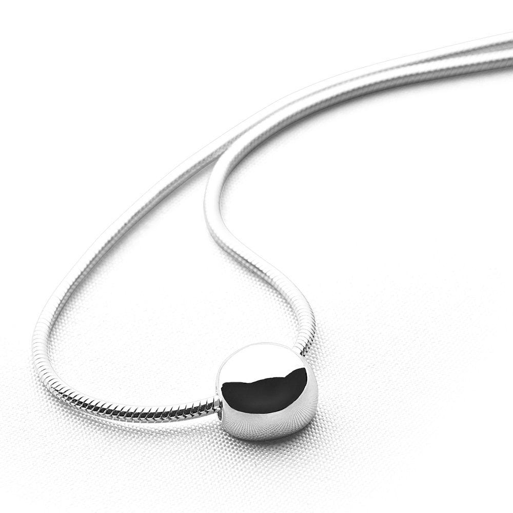 Stella Silver Pebble Pendant | 925 Sterling Silver Pendant | Silver ...